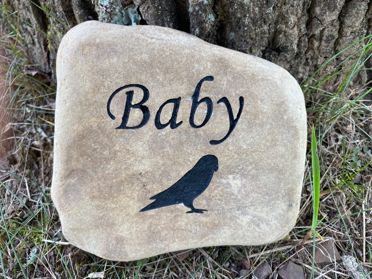 Pet Memorial River Rock - Melton Memorials
