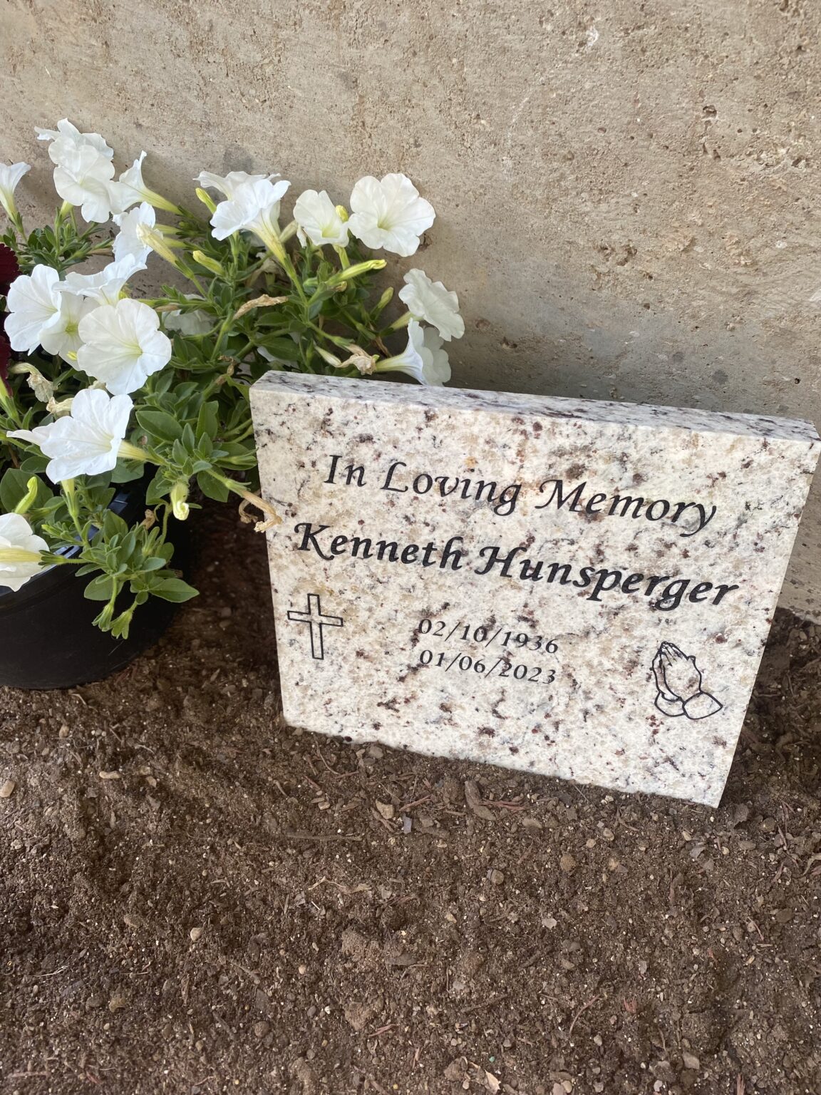 Temporary Headstone to Honor Your Loved One's Memory - Melton Memorials