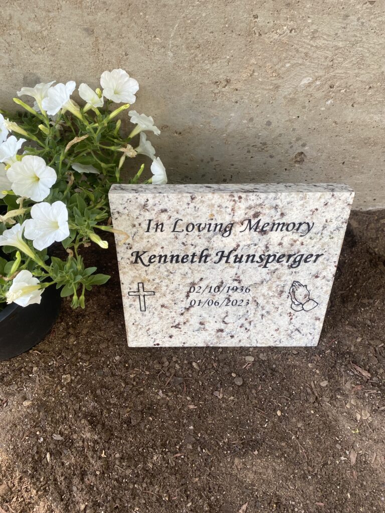 Temporary Headstone to Honor Your Loved One's Memory - Melton Memorials