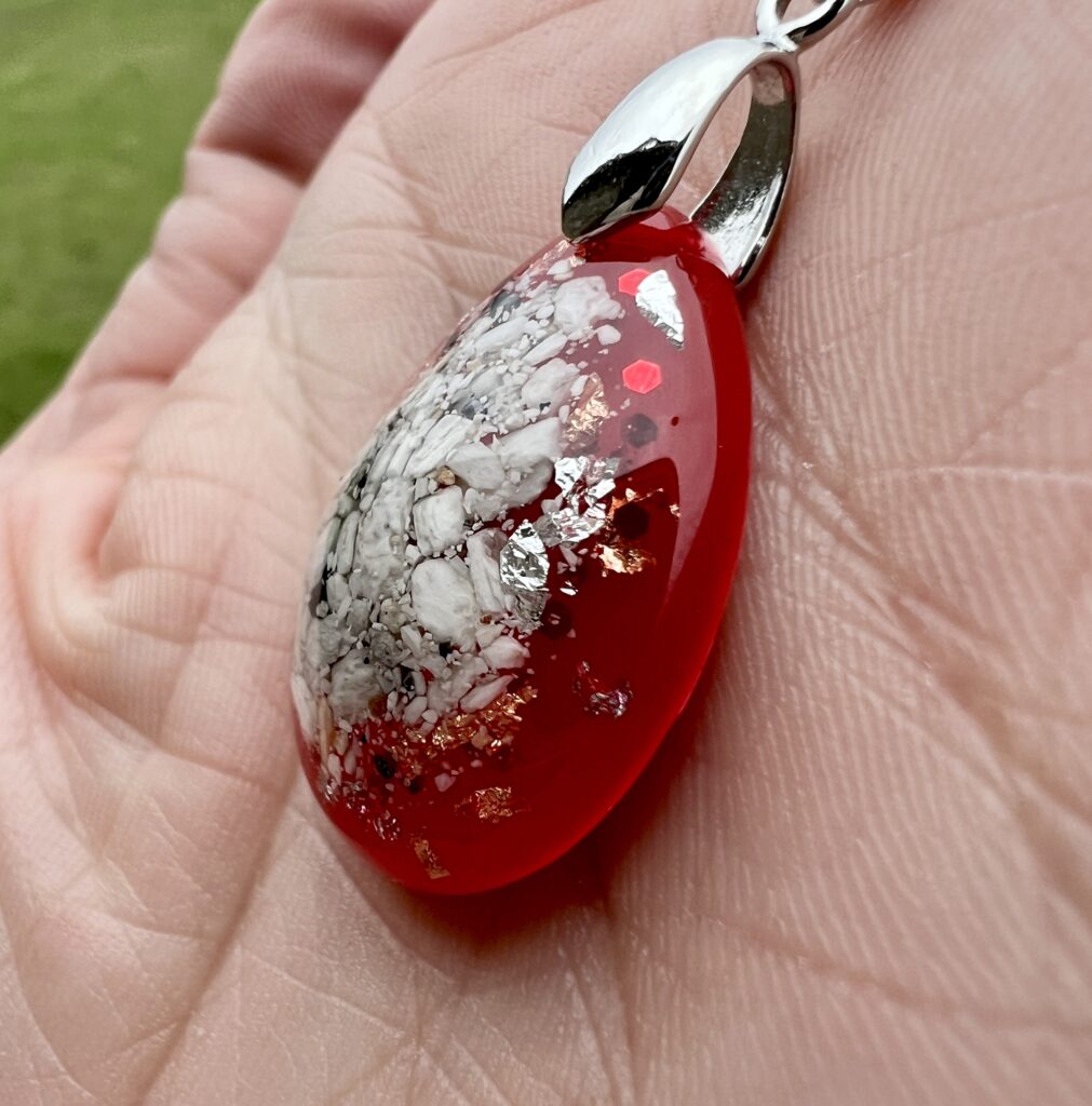 Teardrop Cremation Necklace - Melton Memorials